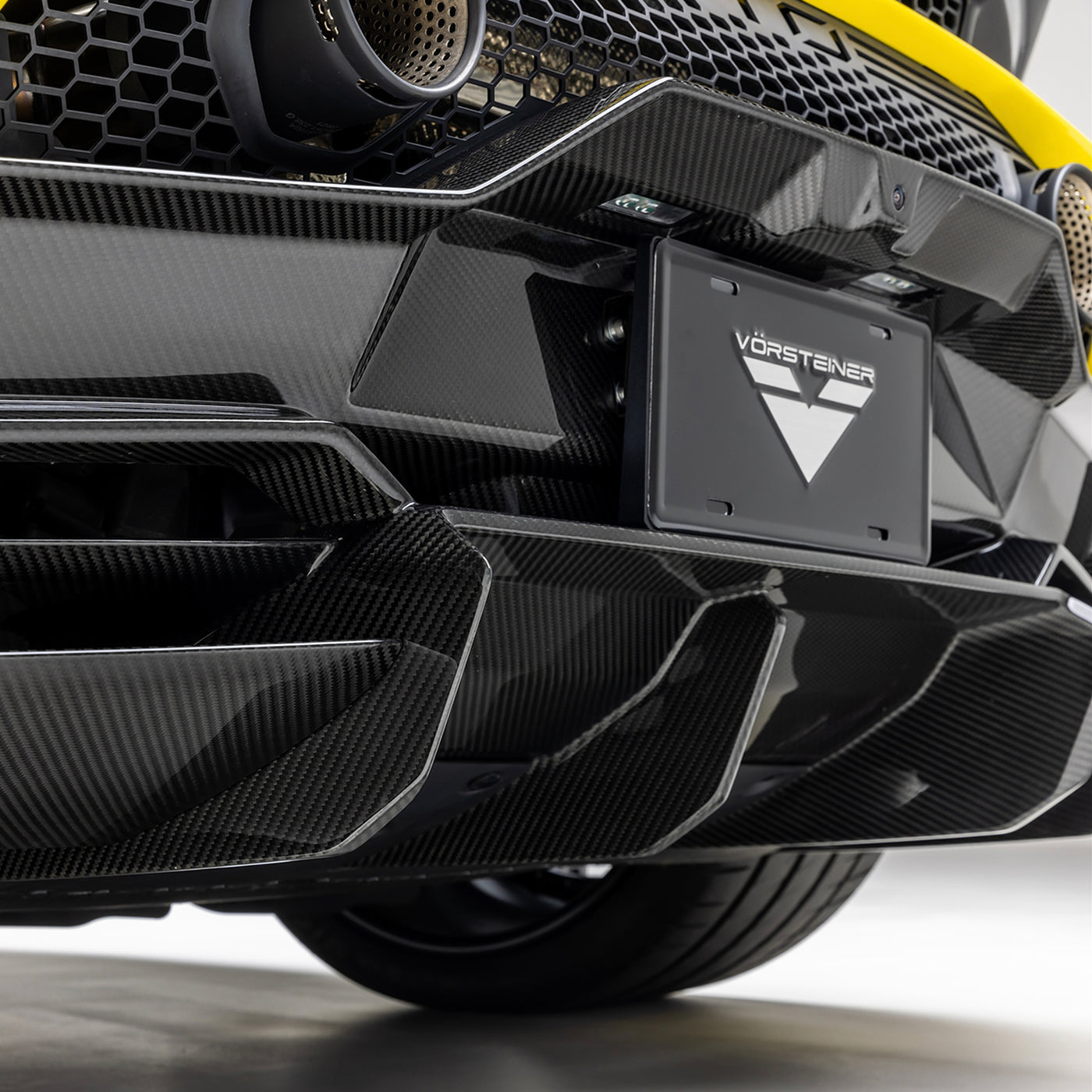Huracan STO Rear Diffuser Carbon Fiber | Vorsteiner Wheels