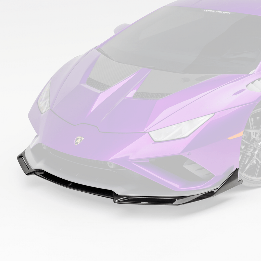 Lamborghini Huracan EVO Monza Edizione Front Spoiler (2x2 Gloss Carbon ...