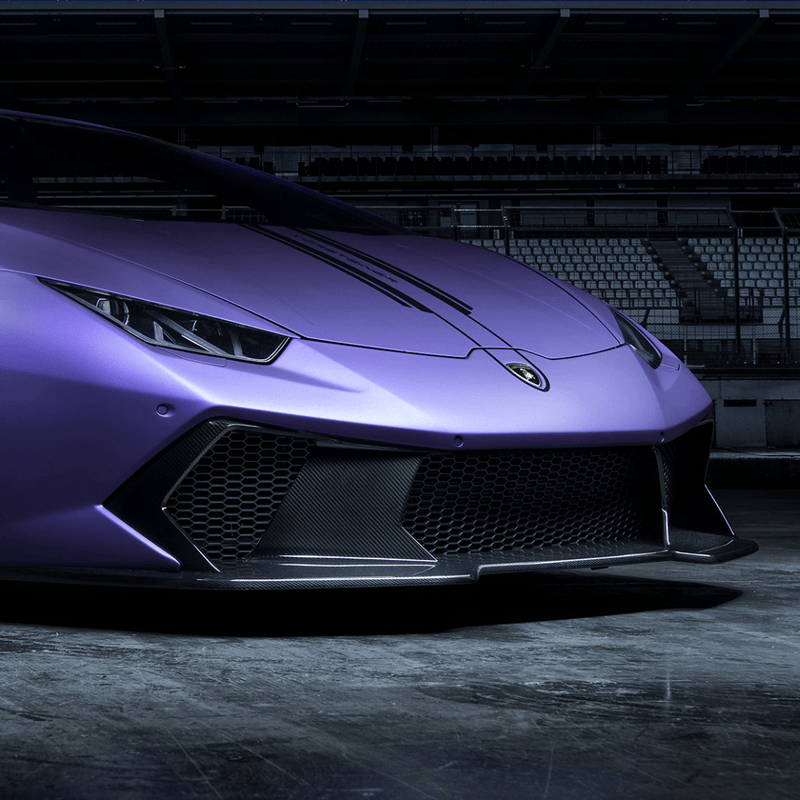 Lamborghini Huracan Novara Edizione Aero Front Bumper w/ Front Spoiler ...