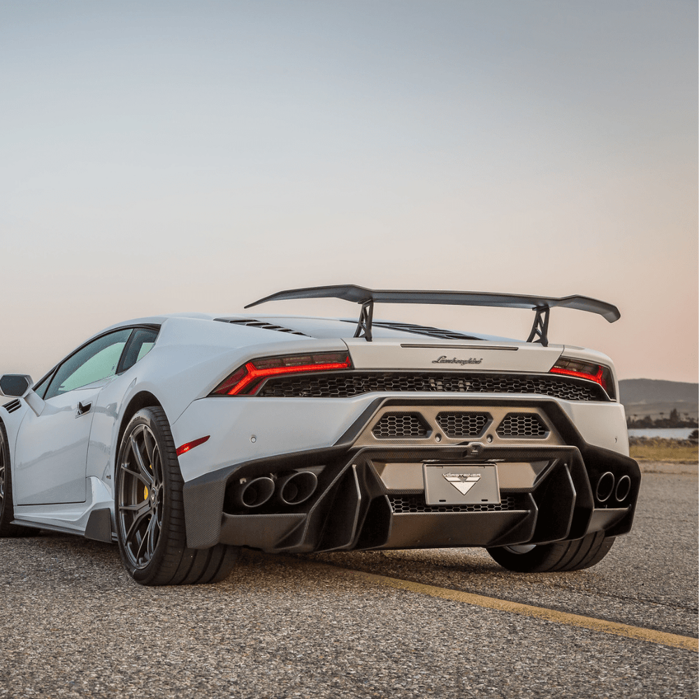 Lamborghini Huracan Novara Edizione Aero Rear Bumper w/ Rear Diffuser ...