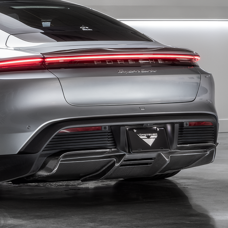 Porsche Taycan Turbo/Turbo S Gw9 Rear Diffuser | Vorsteiner