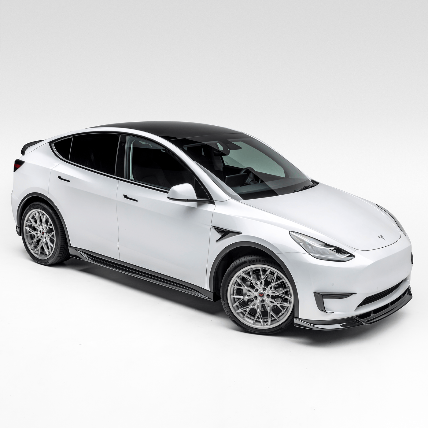 Tesla Model Y Aero Front Spoiler | Vorsteiner Wheels