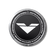 Vorsteiner Aluminum Center Caps - Black with White Logo | Vorsteiner Wheels