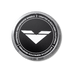 Vorsteiner Aluminum Center Caps - Black with White Logo | Vorsteiner Wheels