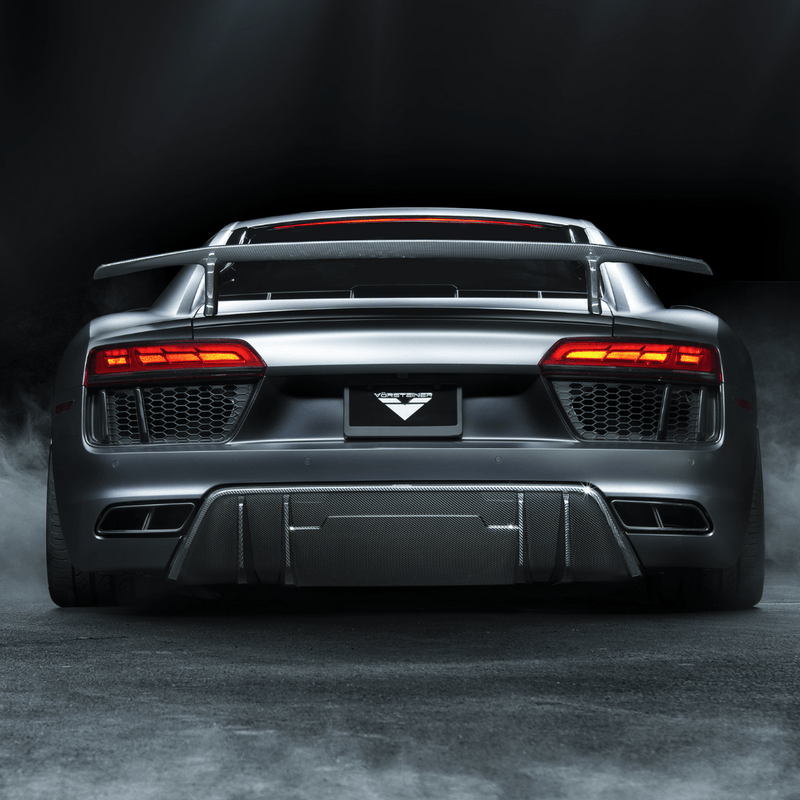 Audi R8 Carbon Fiber Rear Diffuser | Vorsteiner Wheels
